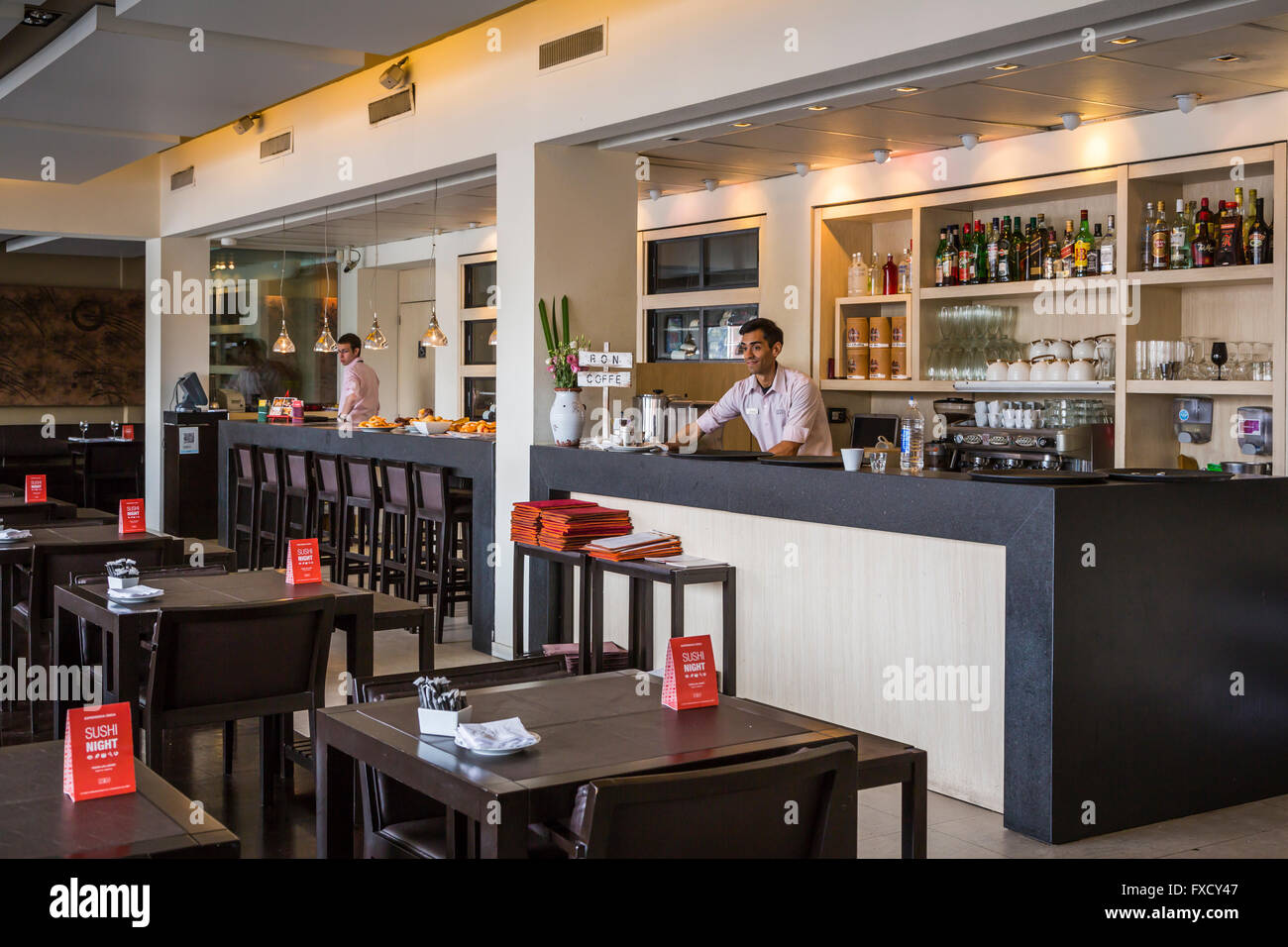 Sushi restaurant interior hi-res stock photography and images - Alamy