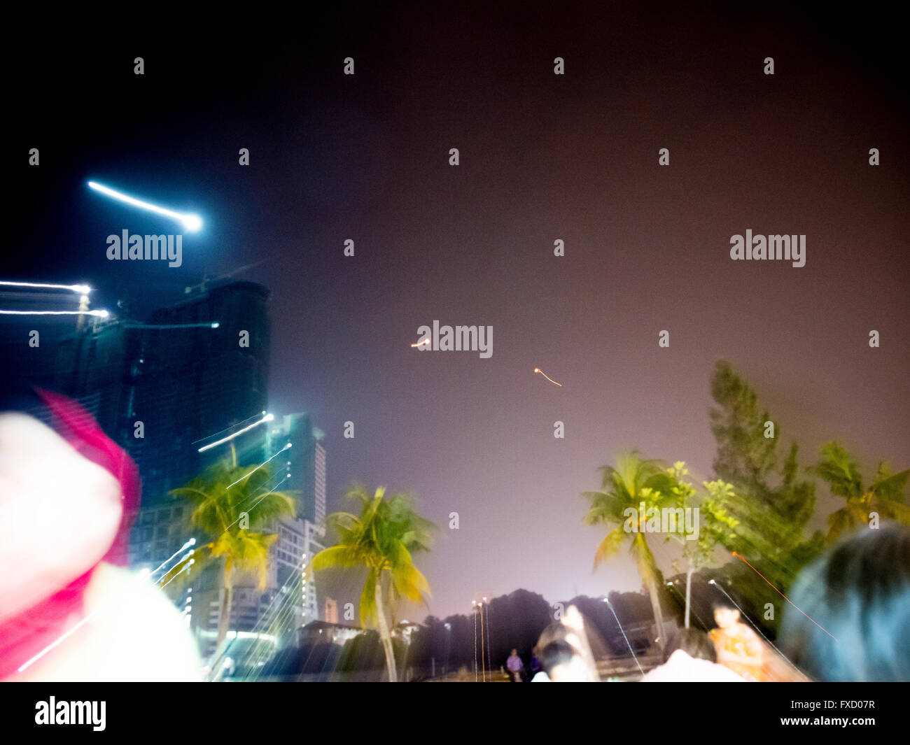 Flying into the night Stock Photo - Alamy