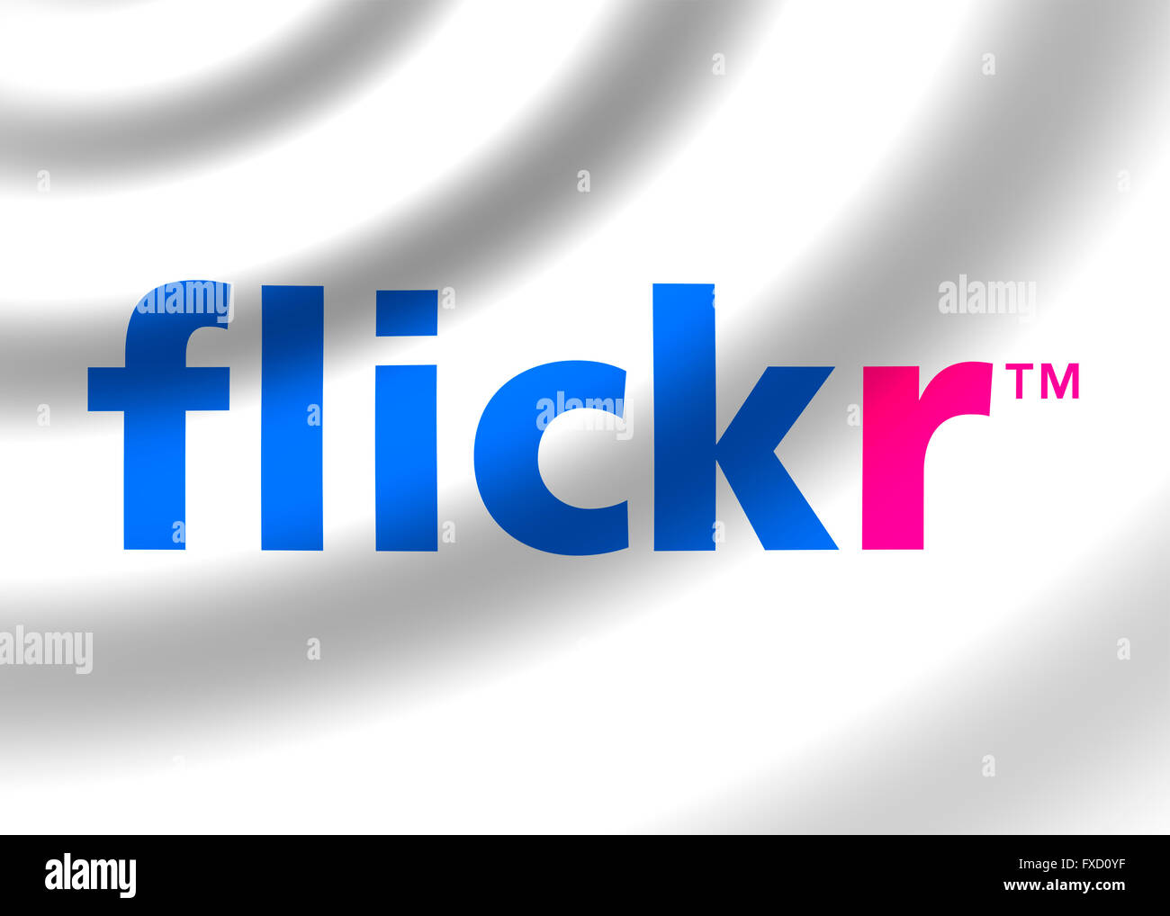 Flickr logo logotype Stock Photo - Alamy