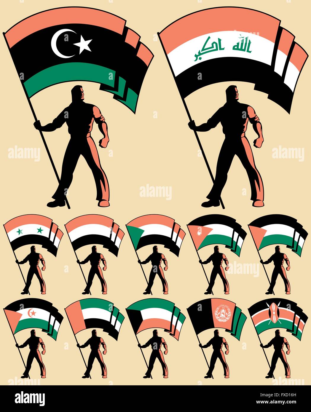 Palestine and iraq Stock Vector Images - Alamy