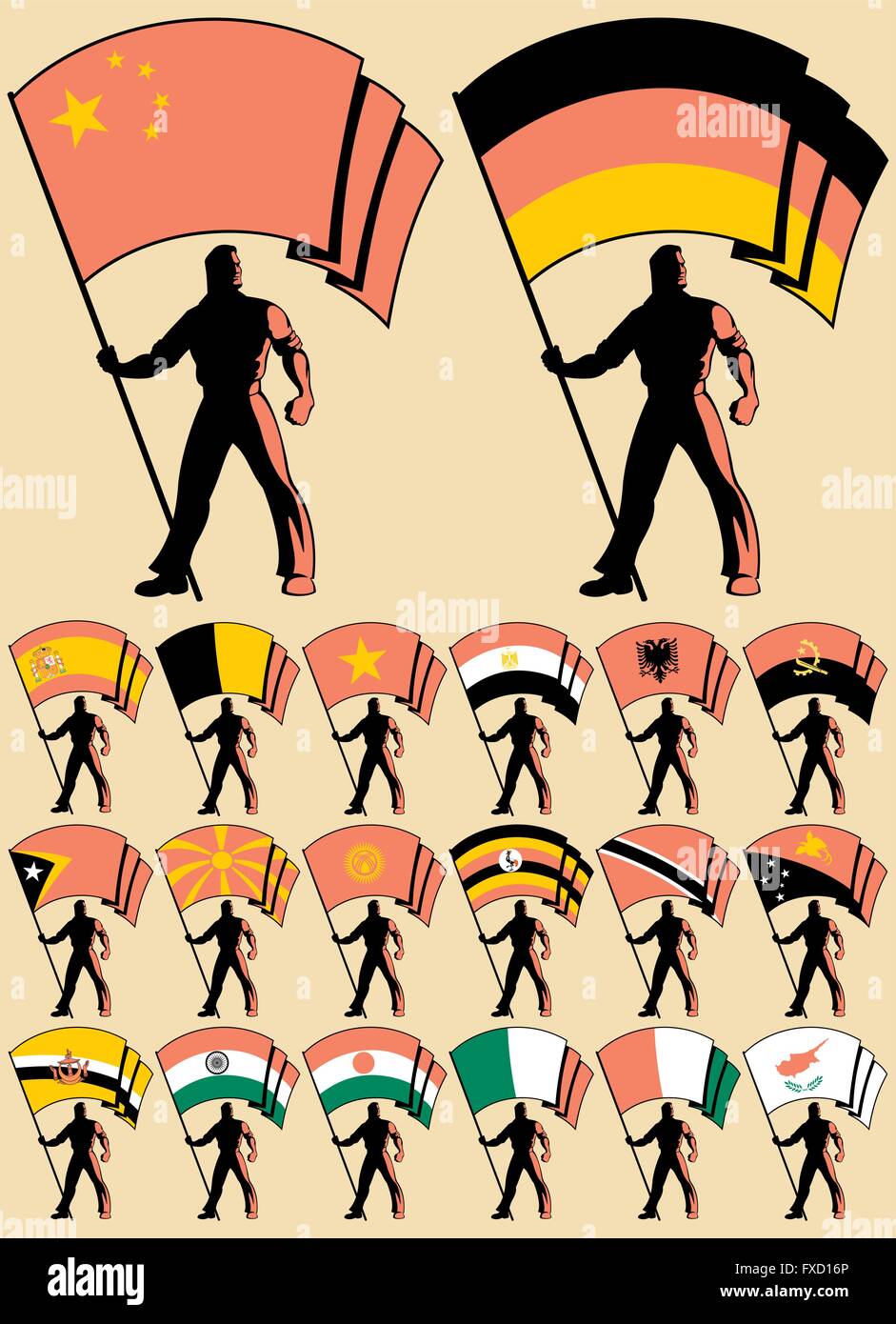 China ireland flag waving hi-res stock photography and images - Alamy