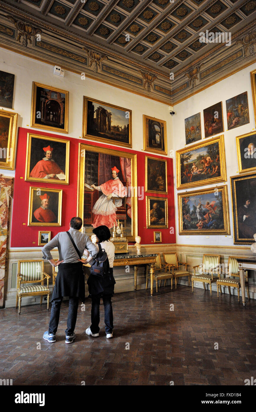 Italy, Rome, Palazzo Spada, Galleria Spada art gallery Stock Photo - Alamy