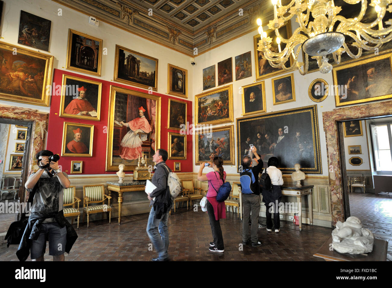 Italy, Rome, Palazzo Spada, Galleria Spada art gallery Stock Photo - Alamy