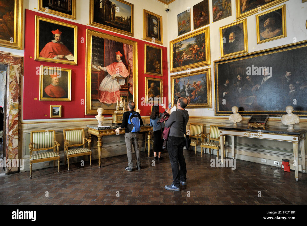 Italy, Rome, Palazzo Spada, Galleria Spada art gallery Stock Photo - Alamy