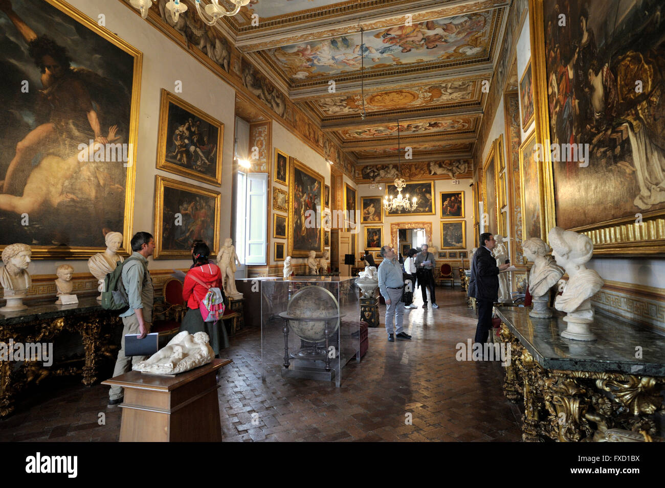Italy, Rome, Palazzo Spada, Galleria Spada art gallery Stock Photo - Alamy