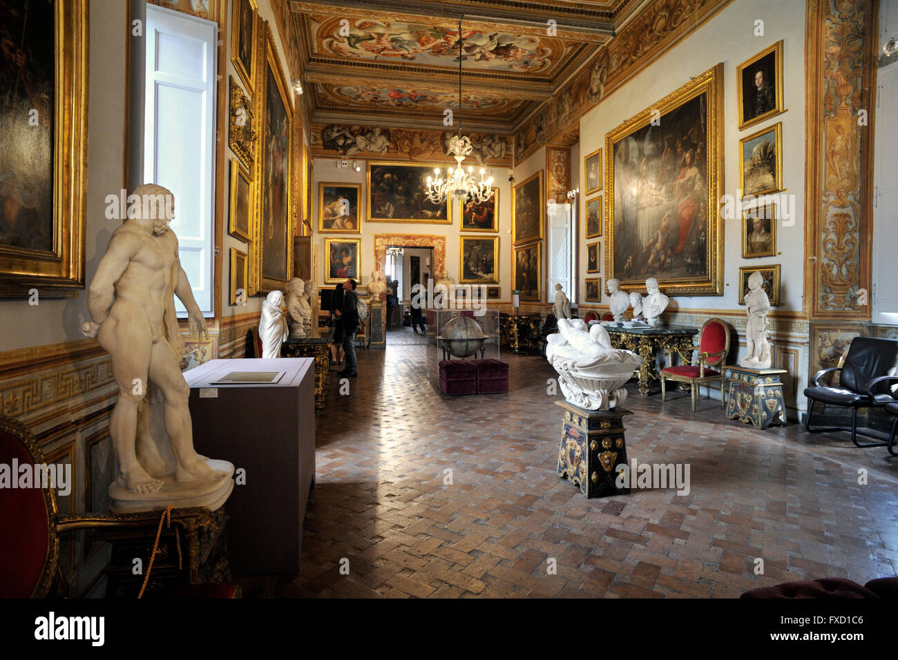 Italy, Rome, Palazzo Spada, Galleria Spada art gallery Stock Photo - Alamy