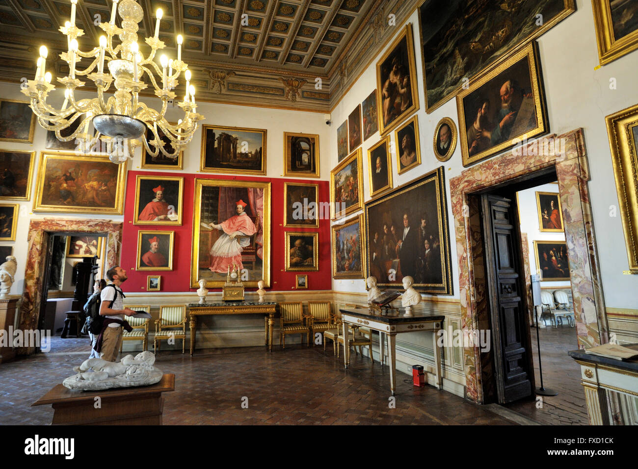 Italy, Rome, Palazzo Spada, Galleria Spada art gallery Stock Photo - Alamy