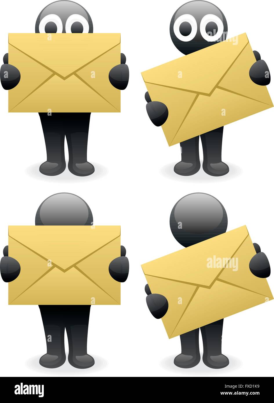 Without eyes vector vectors hi-res stock photography and images - Alamy