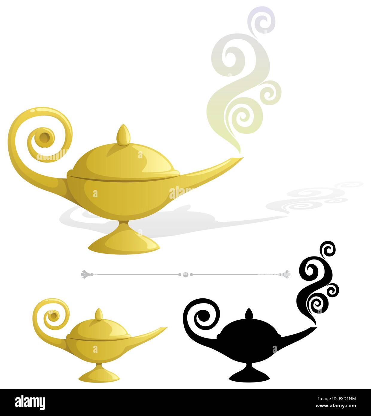 Magic smoke background Stock Vector Images - Alamy