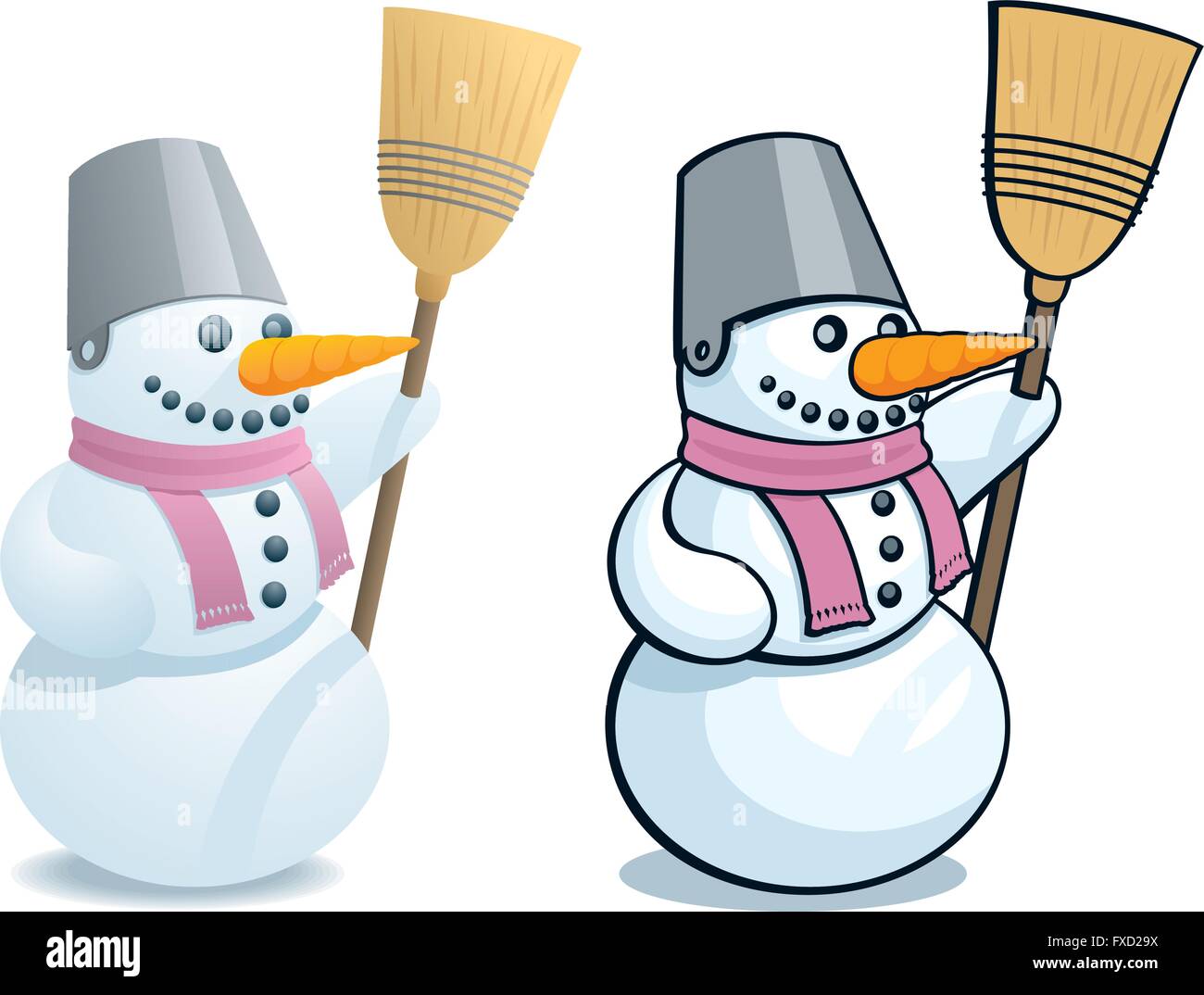 Snowman Clipart Vector