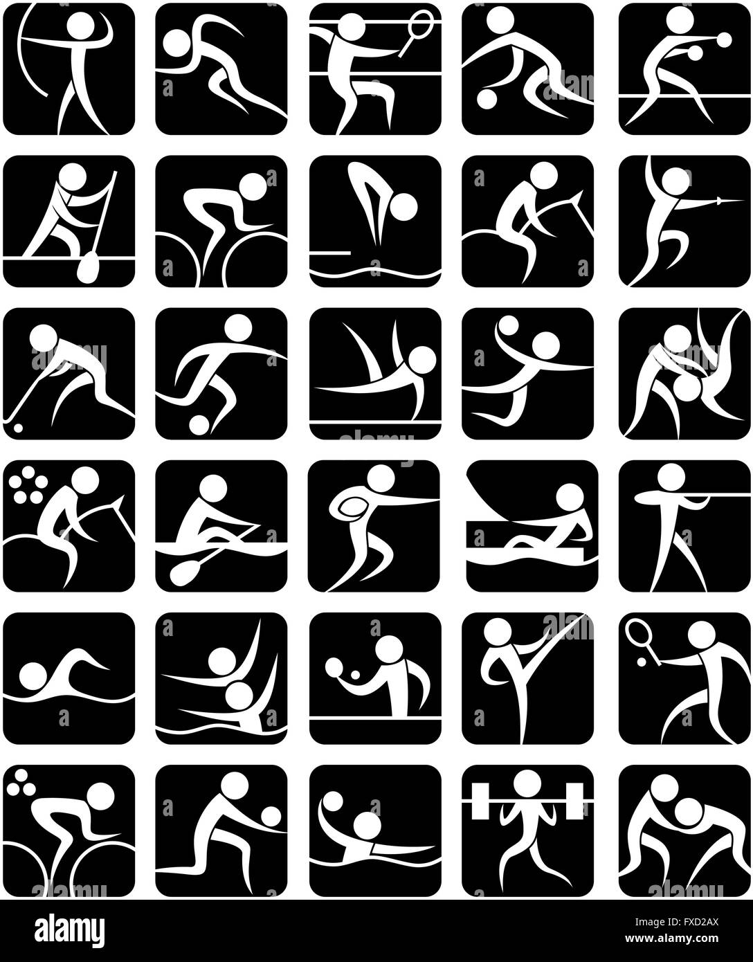 Olympic Summer Games Water Polo Stock Vector Images - Alamy