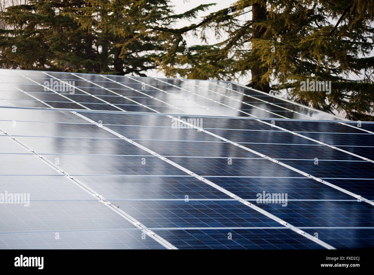Solar panels ready to use Stock Photo - Alamy