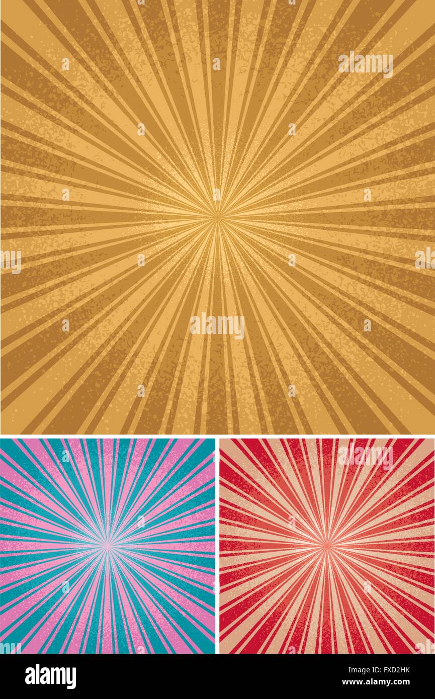 Abstract pink background rays Stock Vector Images - Alamy