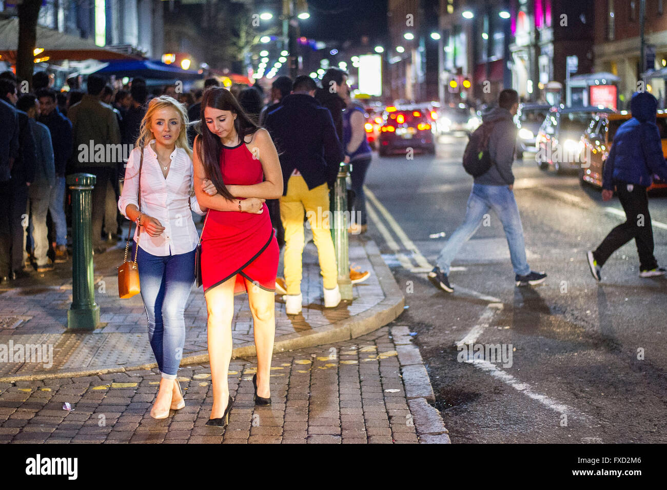Birmingham broad street drunk hi-res stock photography and images - Alamy