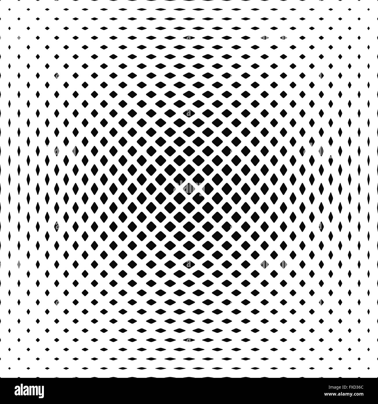 Black white rounded square pattern background Stock Vector Image & Art - Alamy