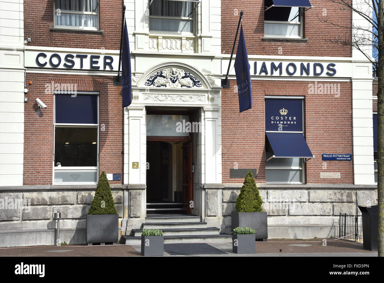 Coster Diamonds ( Paulus Potterstraat ) Dutch Amsterdam Netherlands ...