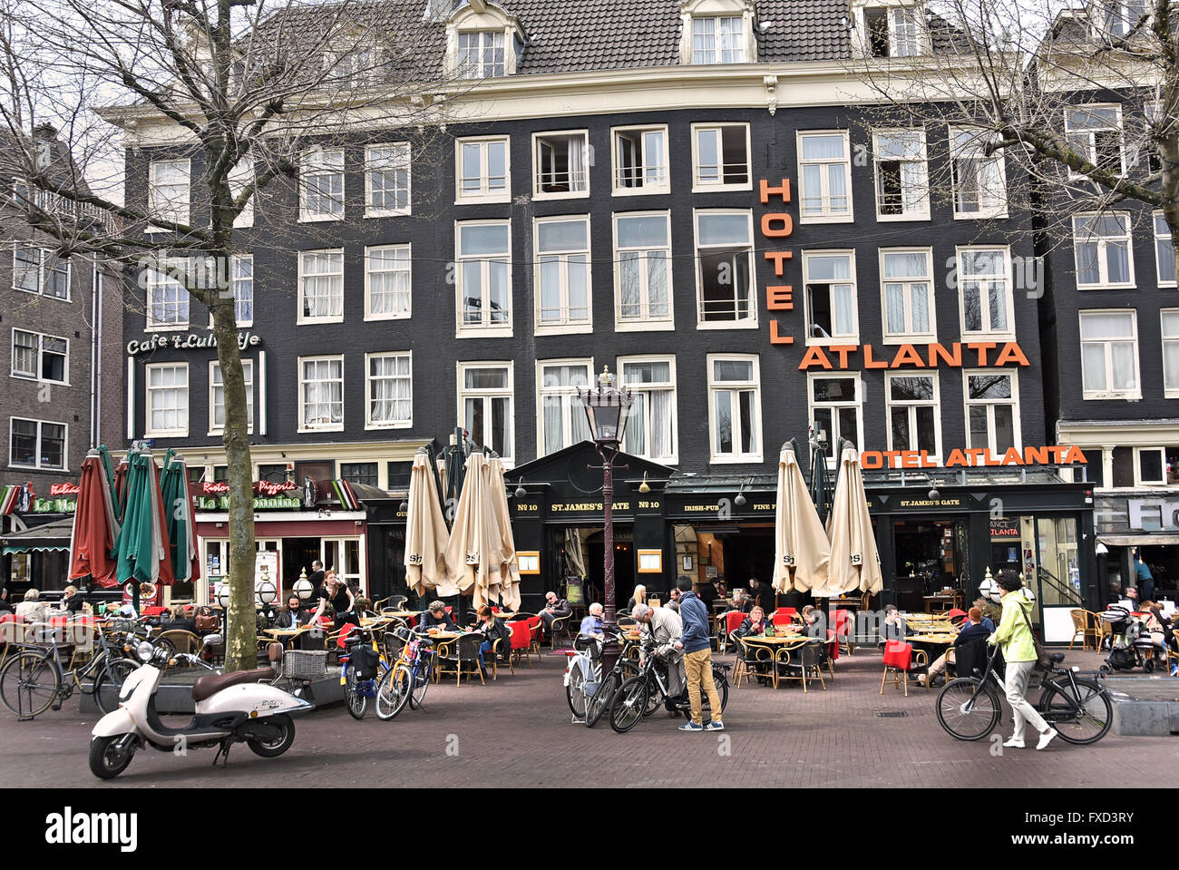 Rembrandtplein , Rembrandt Square, Amsterdam The Netherlands ...