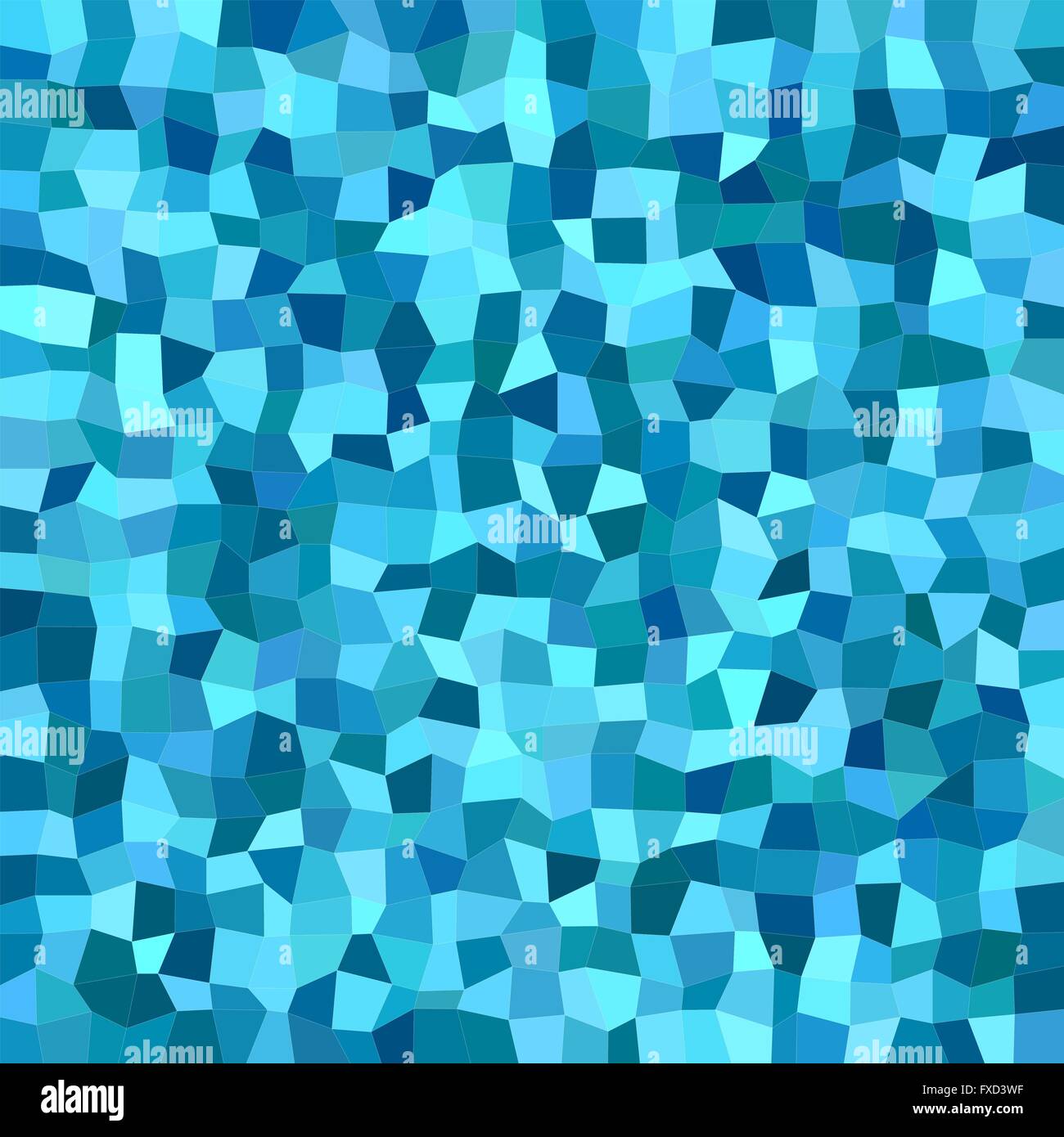 Blue color irregular rectangle mosaic background Stock Vector Image ...