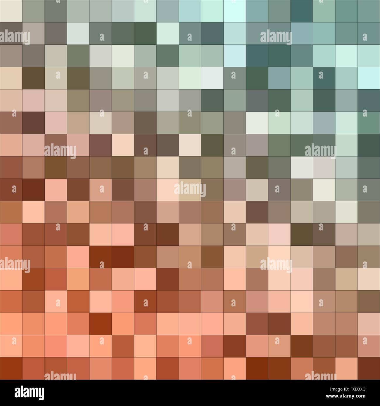 Pastel color square mosaic background design Stock Vector Image & Art ...