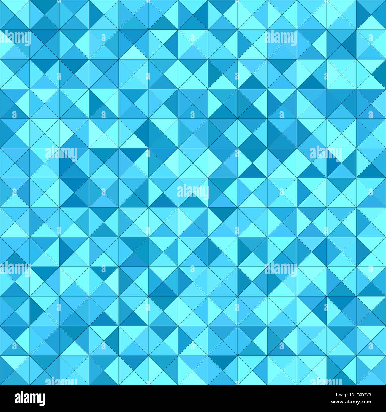 Light blue triangle mosaic background design Stock Vector Image & Art ...