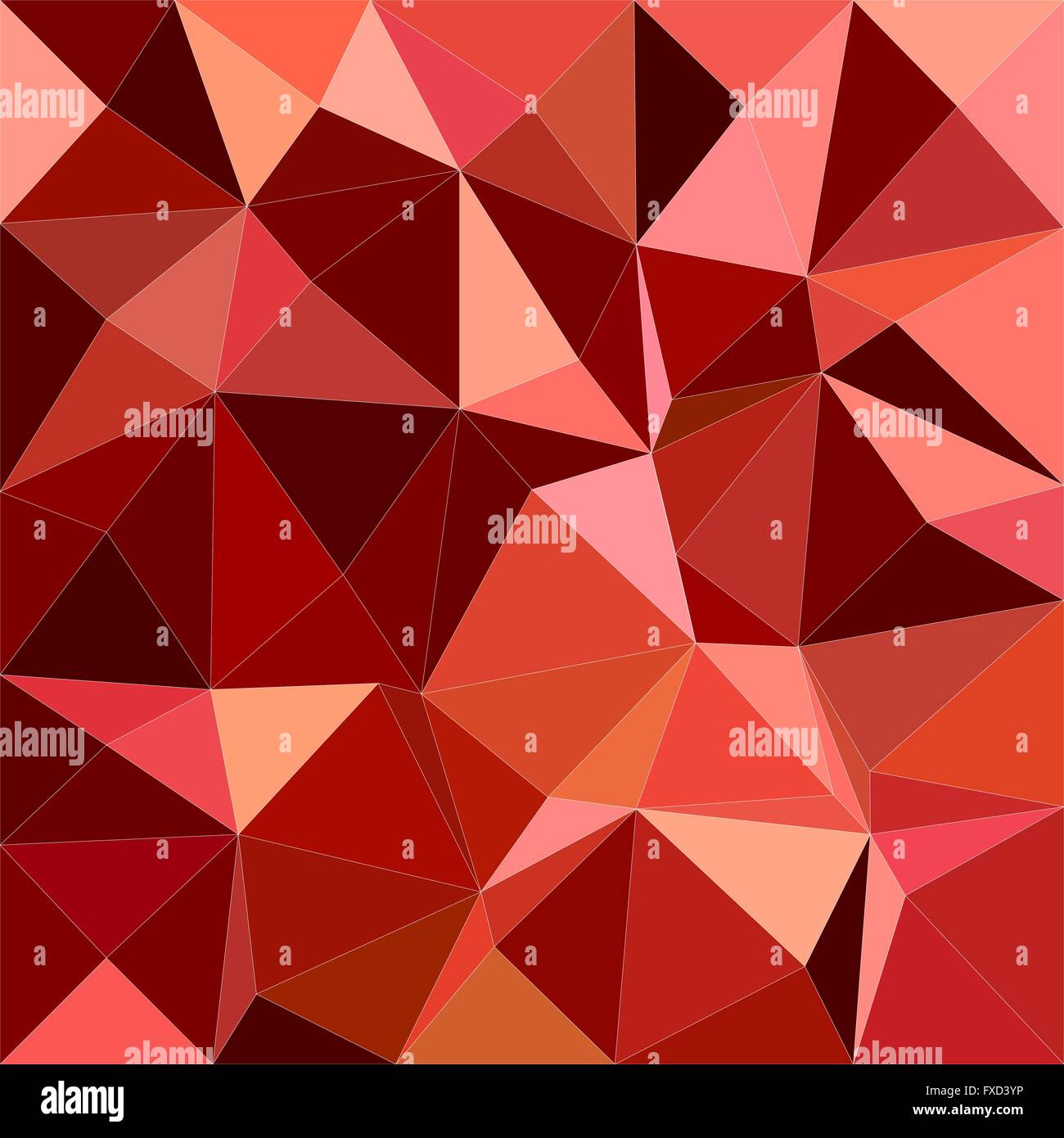 Dark red irregular triangle mosaic background Stock Vector Image & Art ...