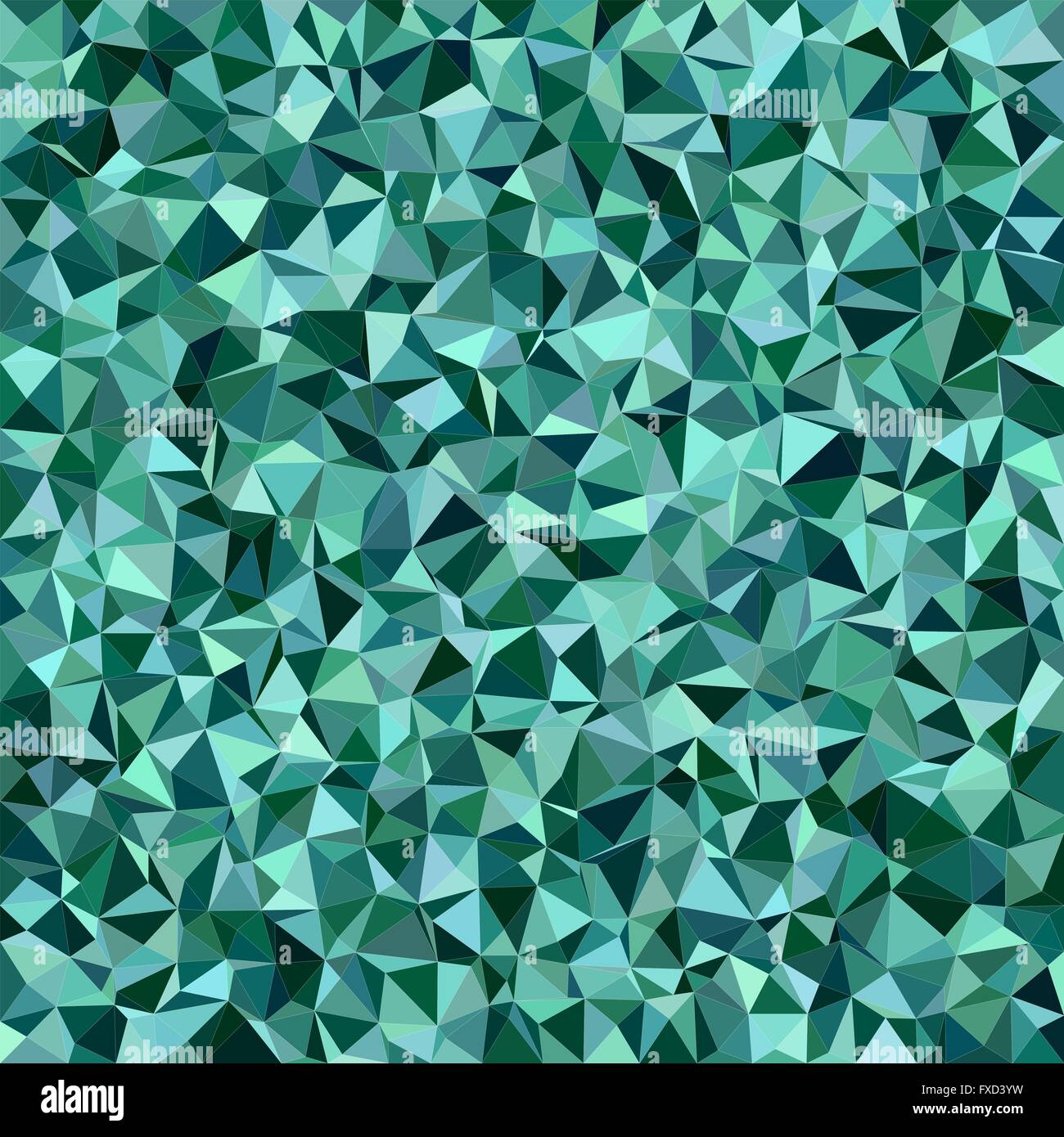 Teal irregular triangle mosaic background design Stock Vector Image ...