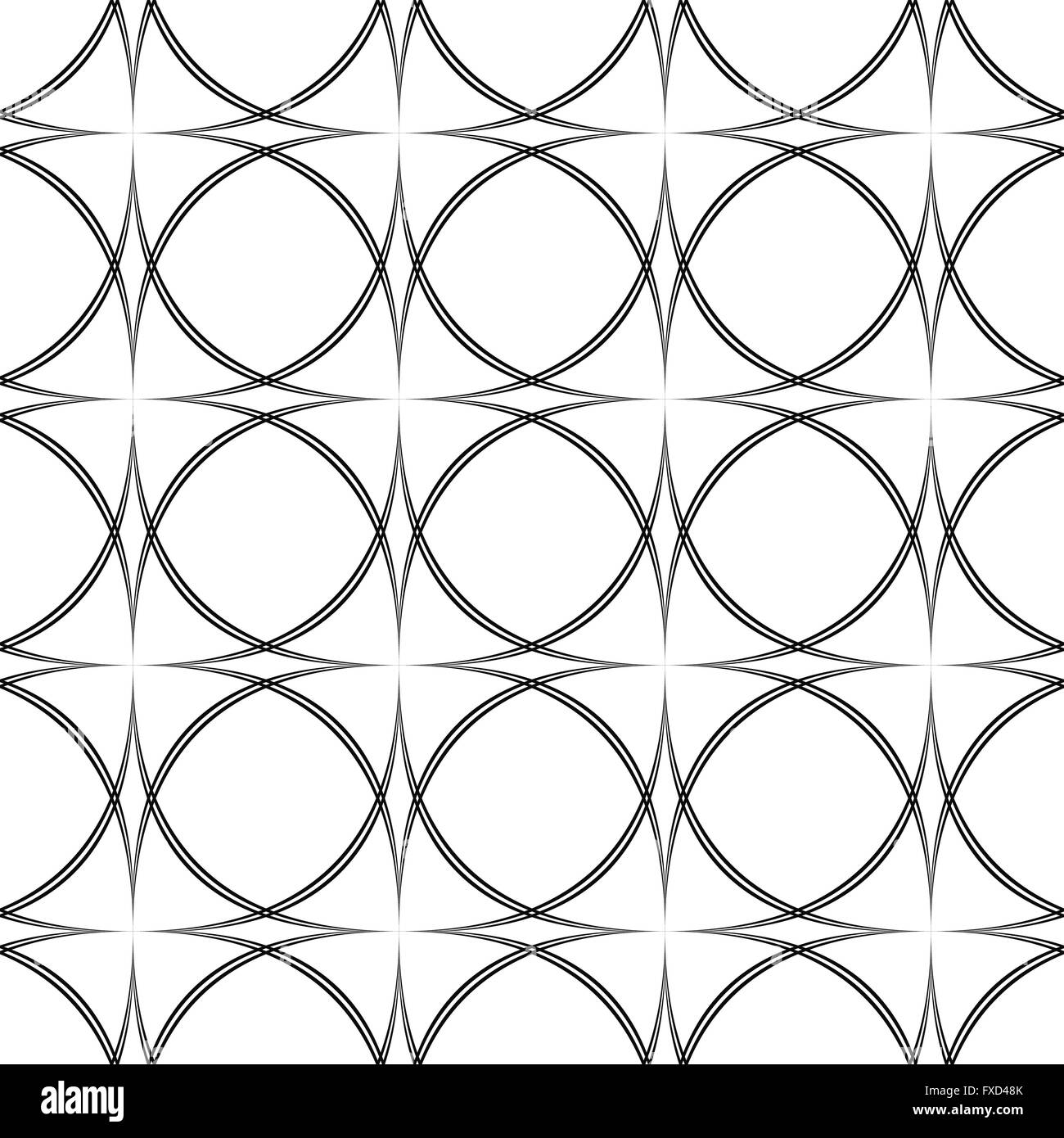 Repeating Monochromatic Vector Curved Pattern Stock Vector Image And Art