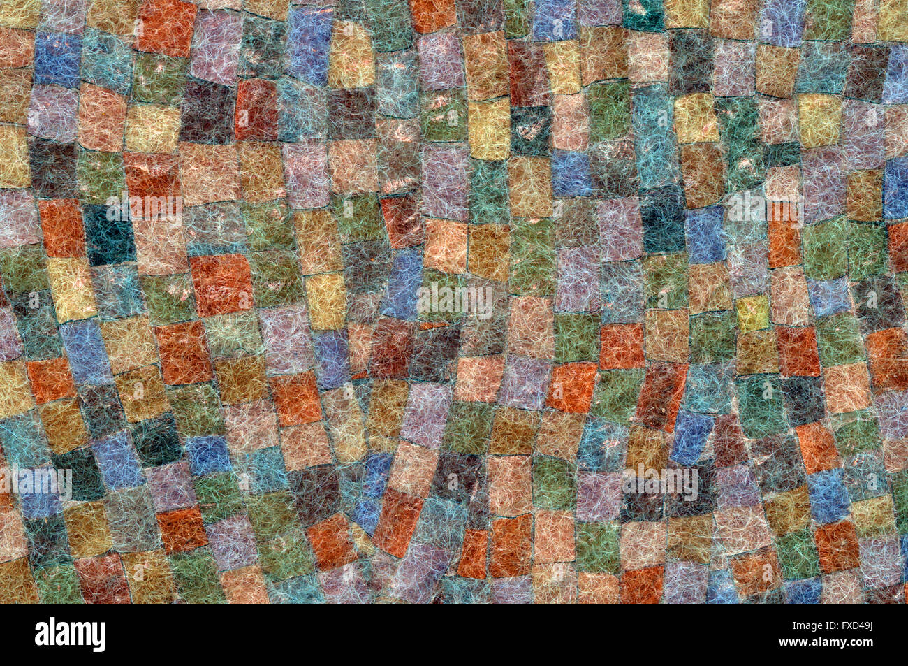 Textile mosaic hi-res stock photography and images - Alamy