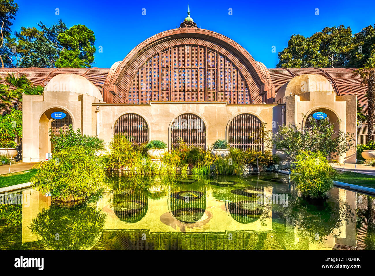 san diego botanical building, balboa park, san diego ca us Stock Photo ...