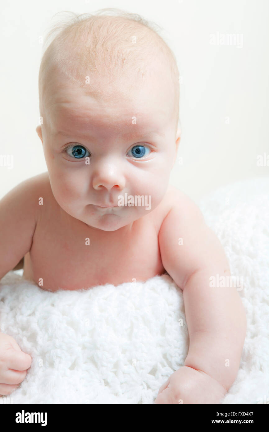 Cute Baby Boy Infant Stock Photo - Alamy