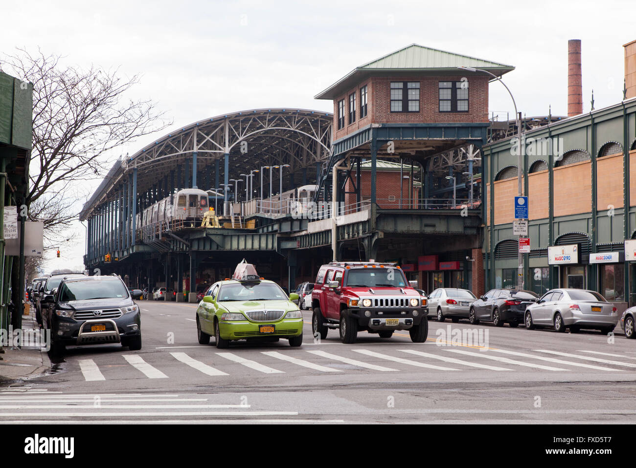 Coney island stillwell avenue hi-res stock photography and images - Alamy