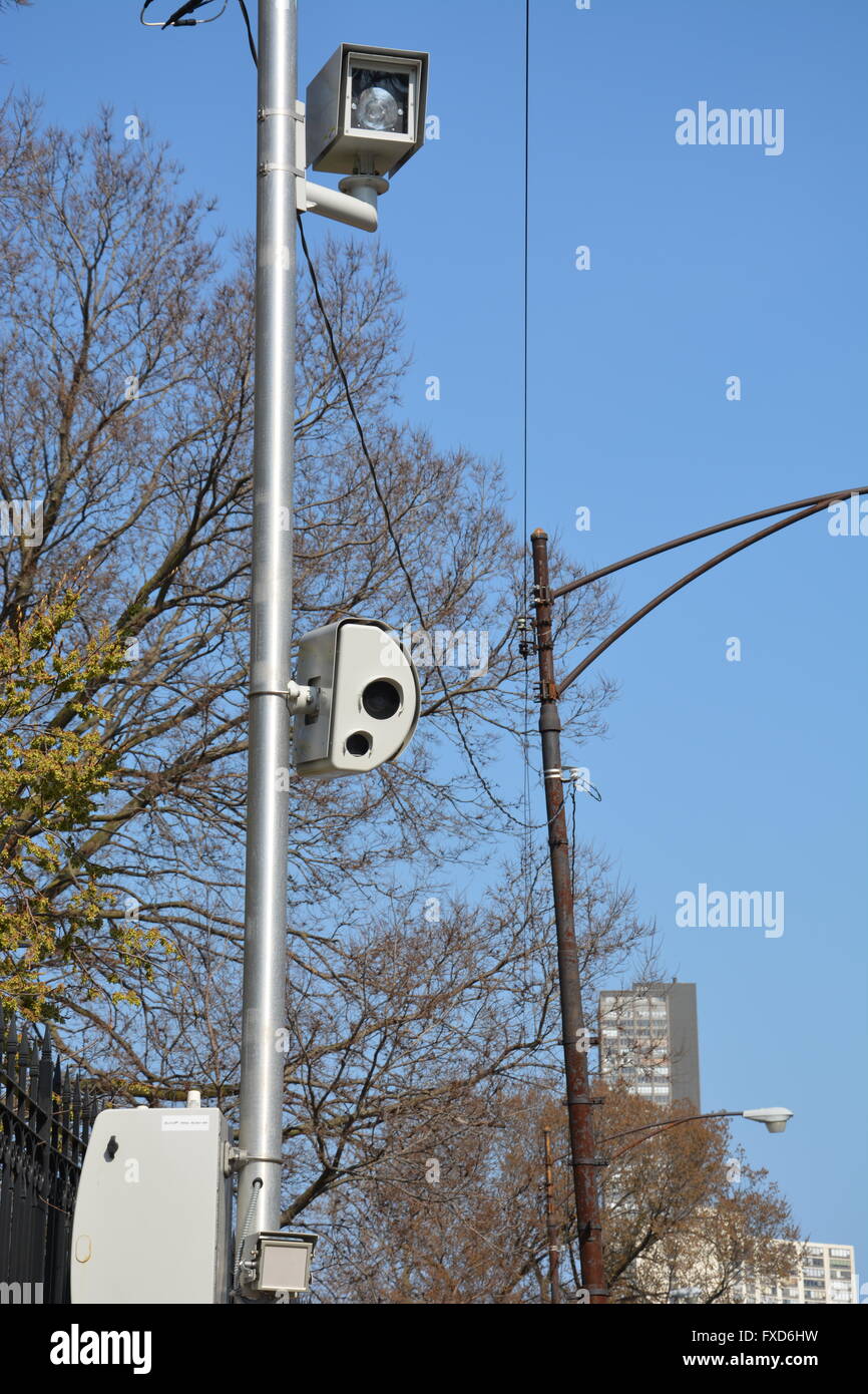 Chicago surveillance camera hi-res stock photography and images - Alamy