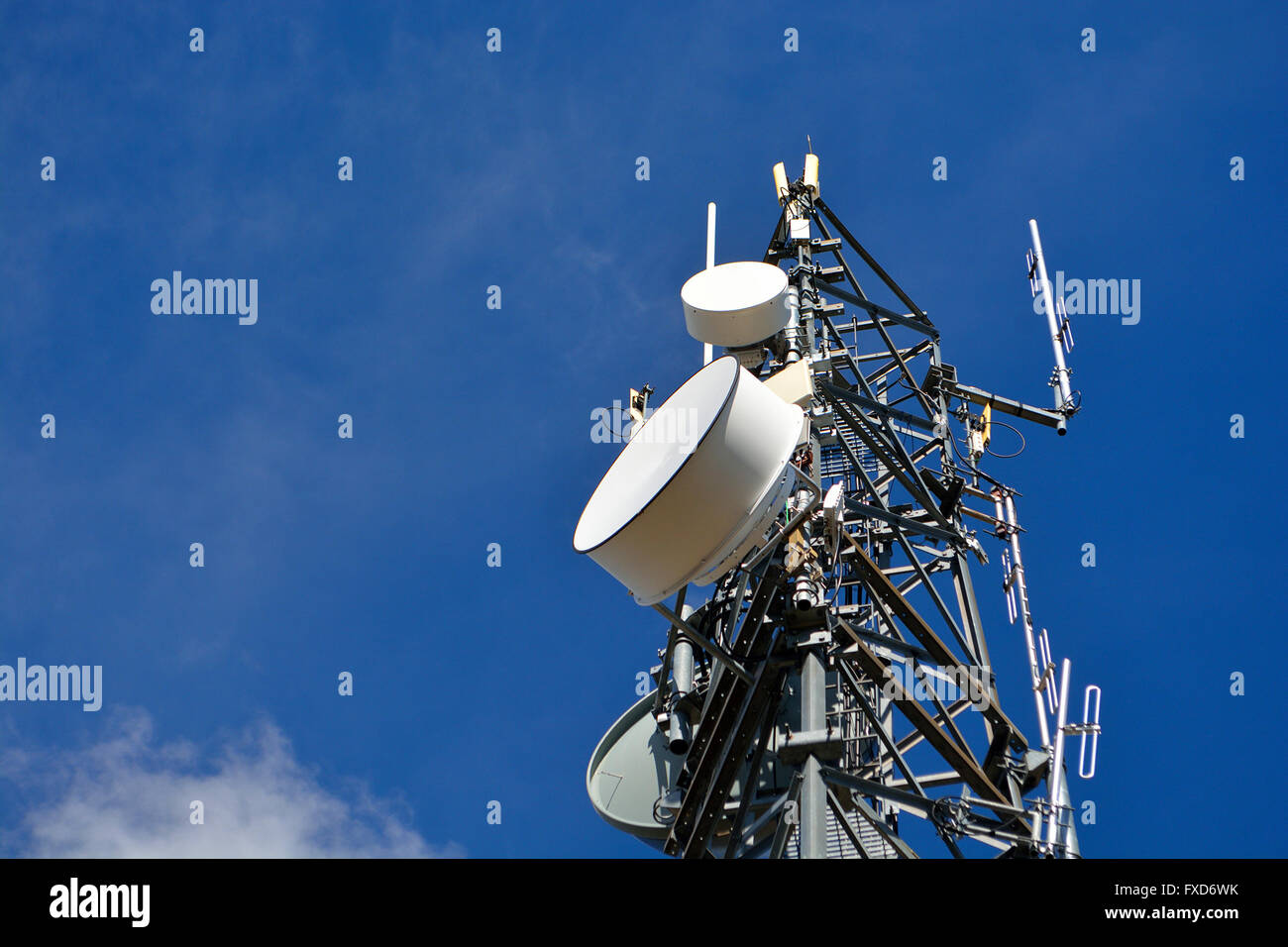Microwave communication dish hi-res stock photography and images - Alamy