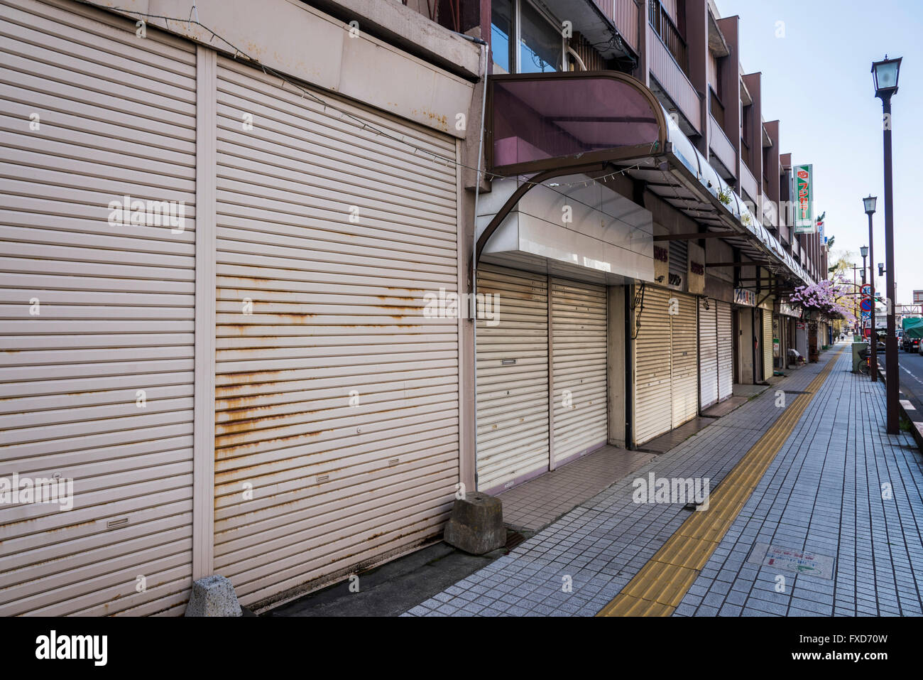 Shutter Shopping Street, Tsuchiura City, Ibaraki Prefecture, Japan ...