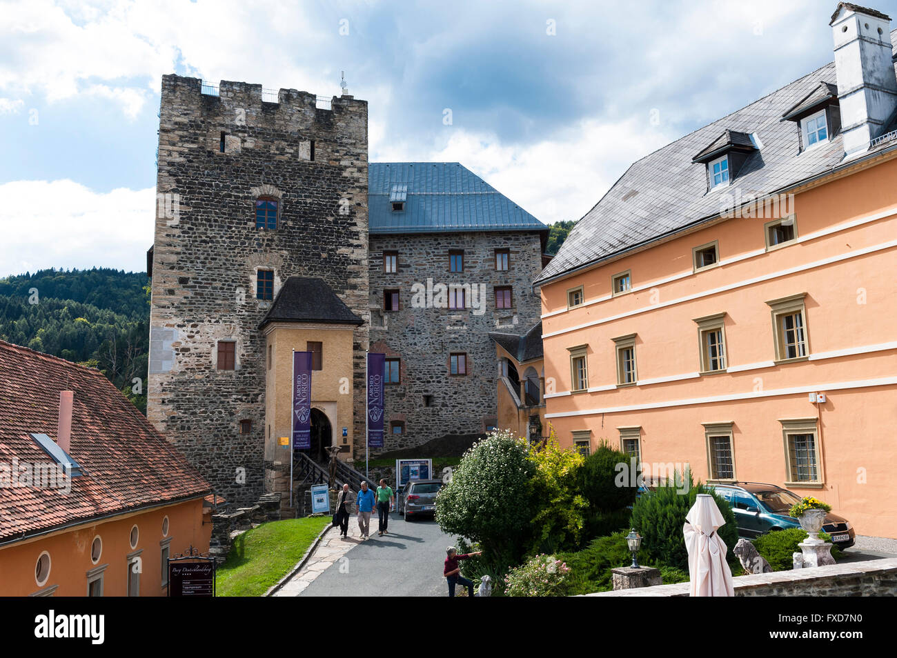 Castle in Deutschlandsberg, Styria, Austria, Europe Stock Photo - Alamy