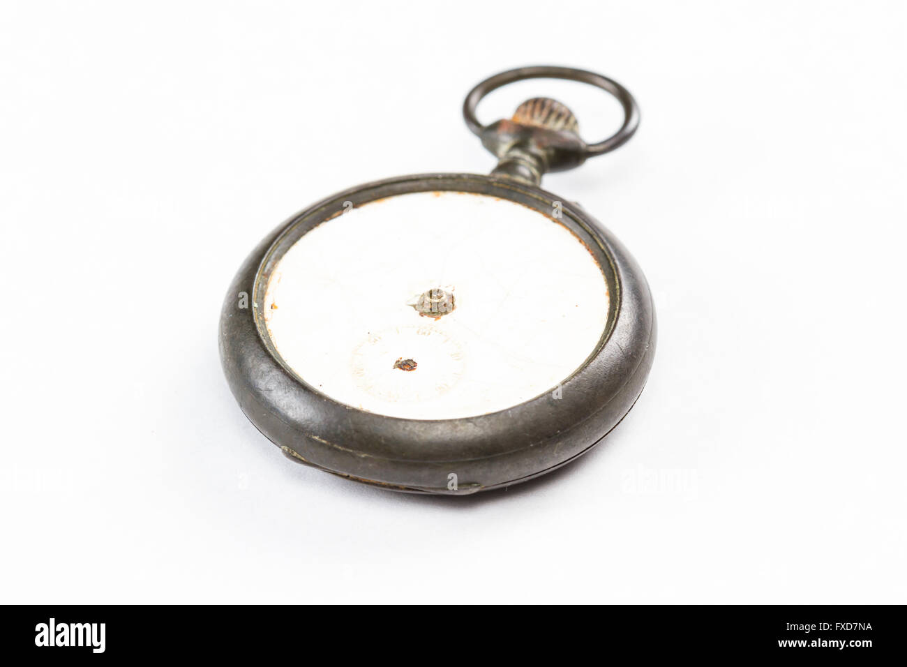 Broken antique pocket watch hi-res stock photography and images - Alamy