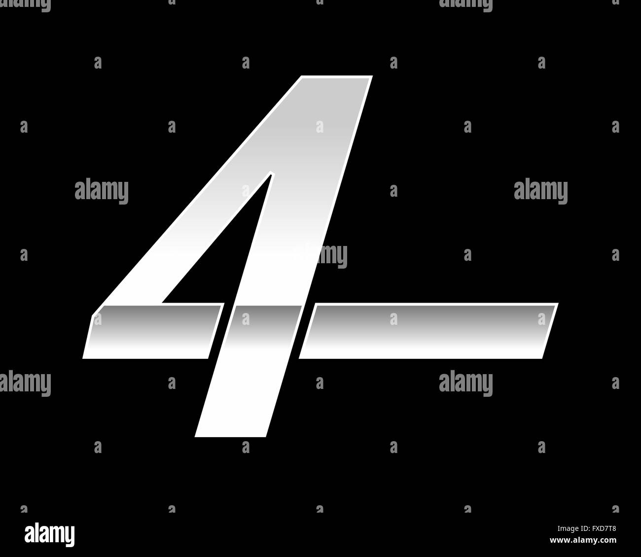 Number logo hi-res stock photography and images - Alamy