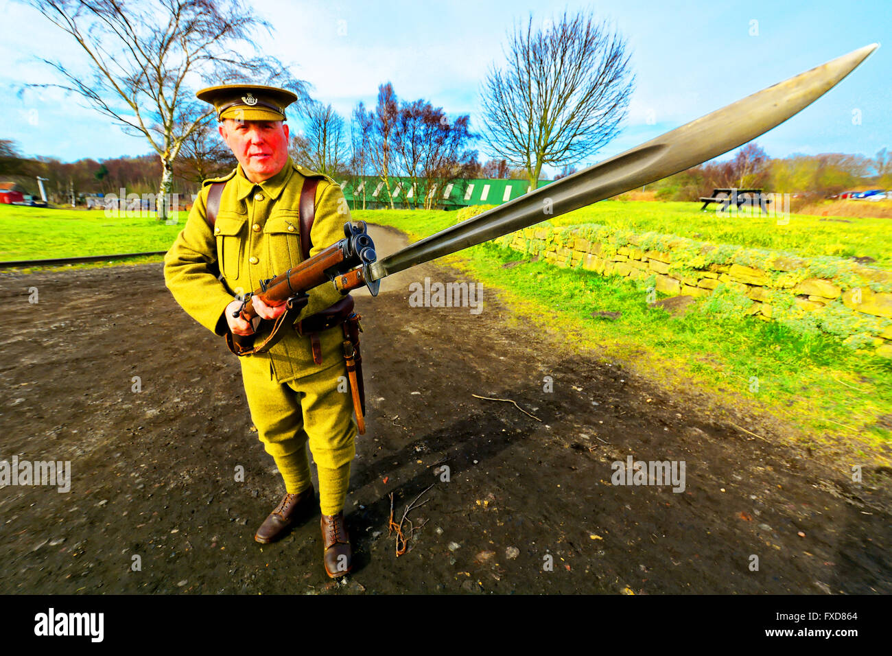 Lee enfield rifle wwi hi-res stock photography and images - Alamy