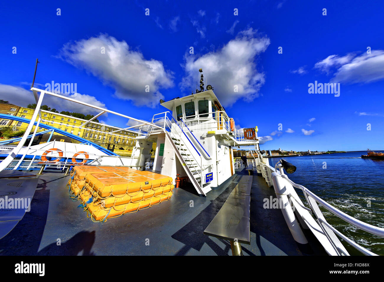 Pride of the Tyne North Shields and South Shields Ferry Stock Photo - Alamy