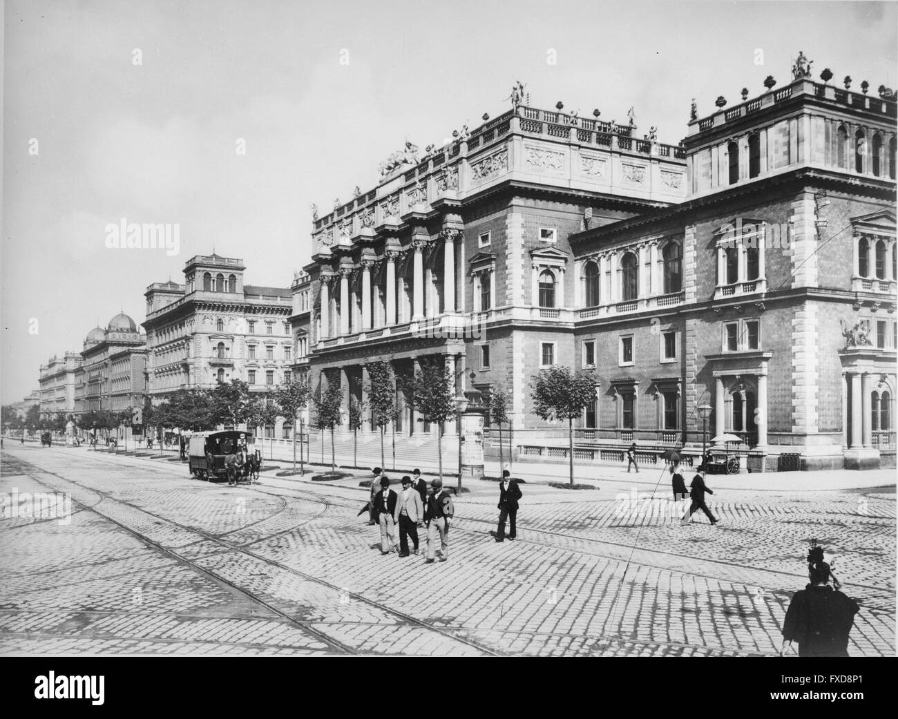 Wien 1, Schottenring 16 Stock Photo - Alamy