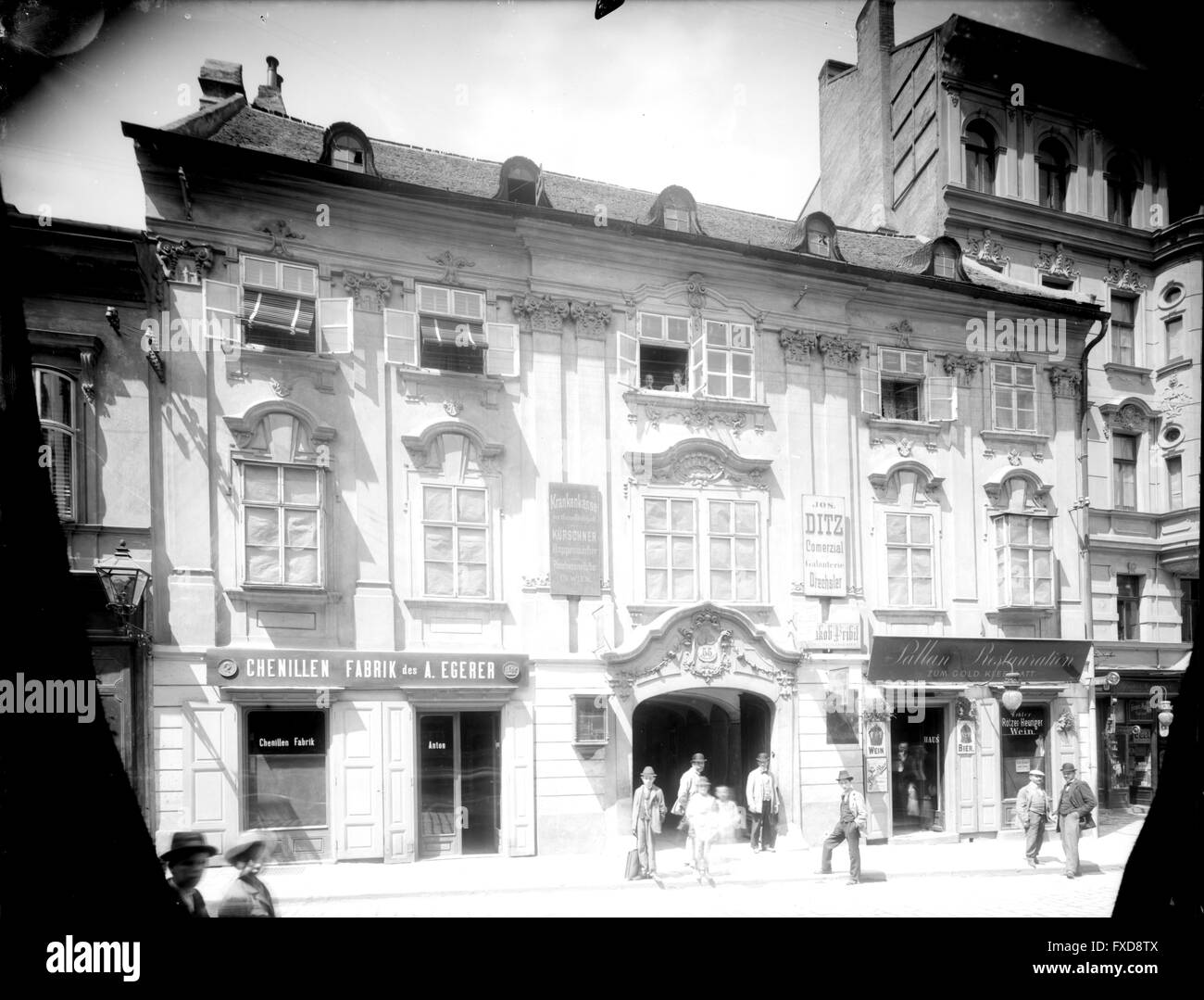 Wien 7, Neubaugasse 55 Stock Photo - Alamy