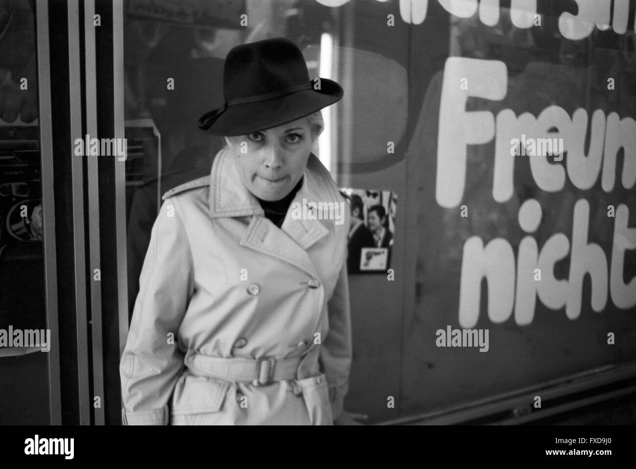 Deutsche Sängerin und Schauspielerin Rut Rex, Deutschland 1960er Jahre ...