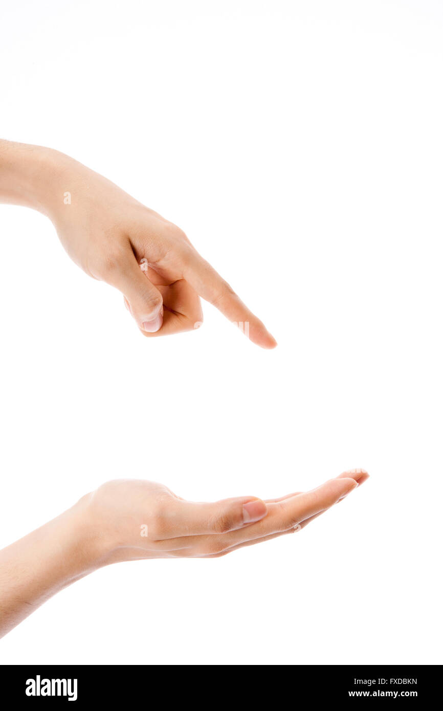 Hands motion Cut Out Stock Images & Pictures - Alamy