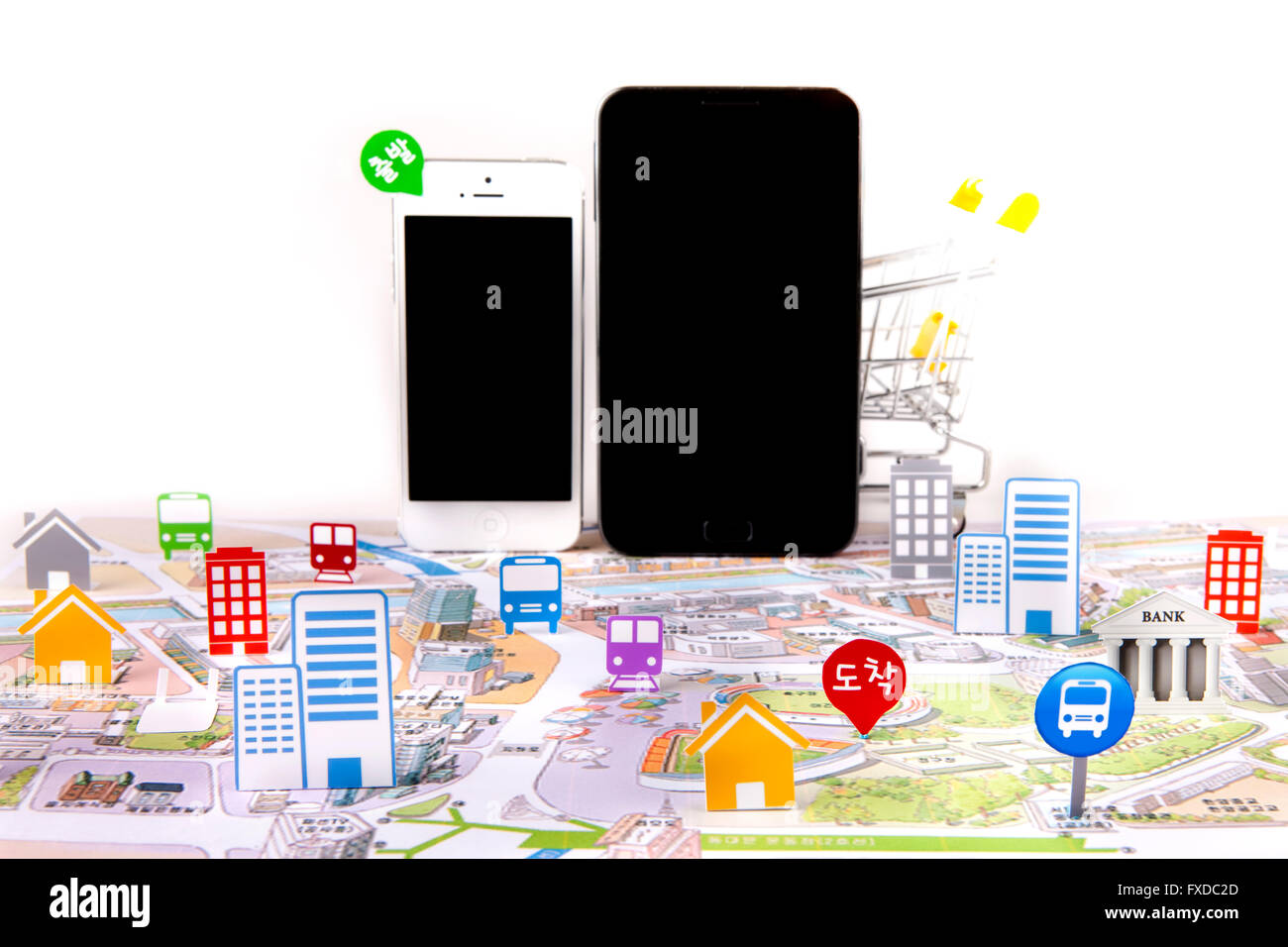 Mobile Life II Stock Photo - Alamy