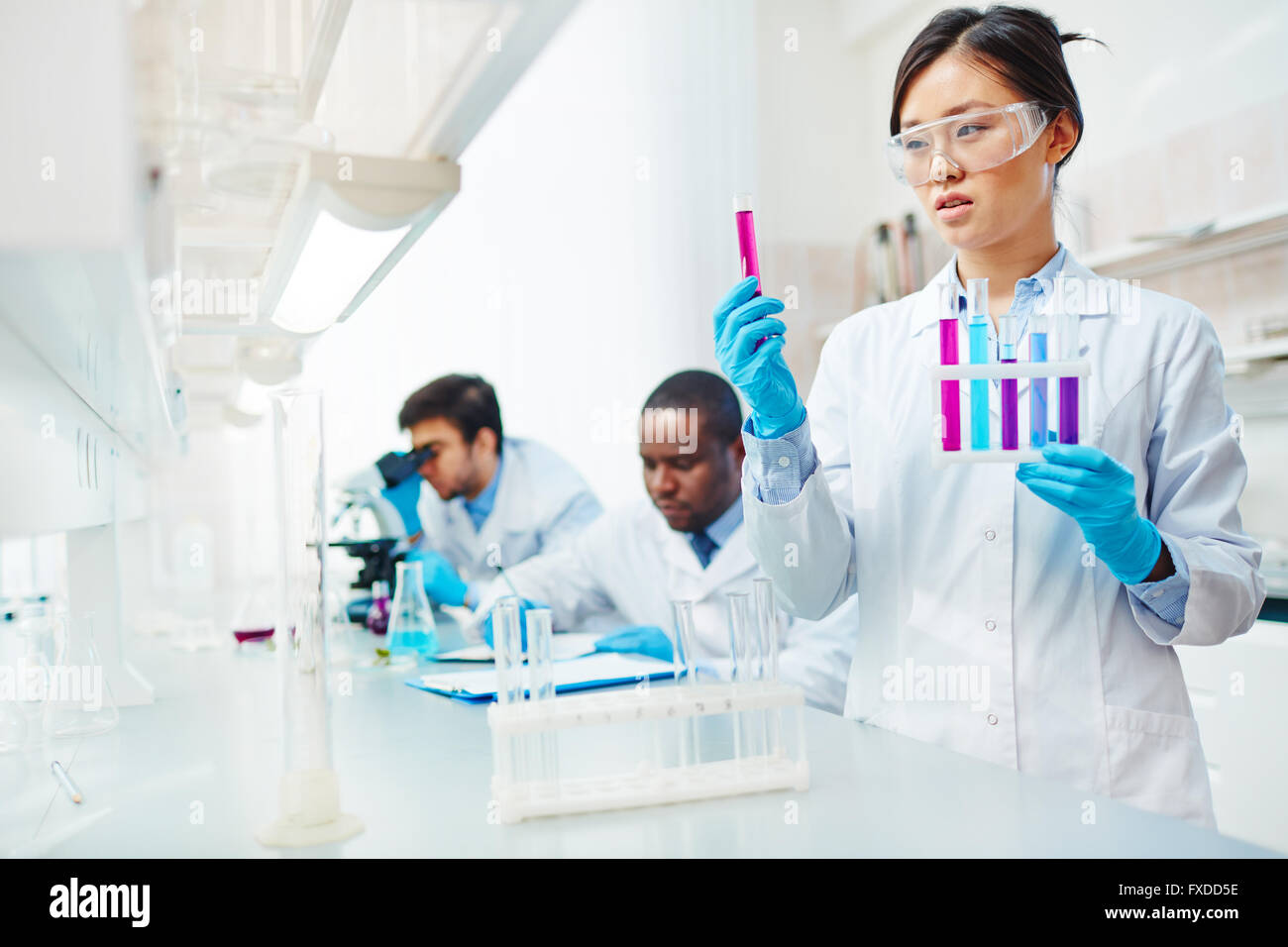 Scientist at work Stock Photo - Alamy