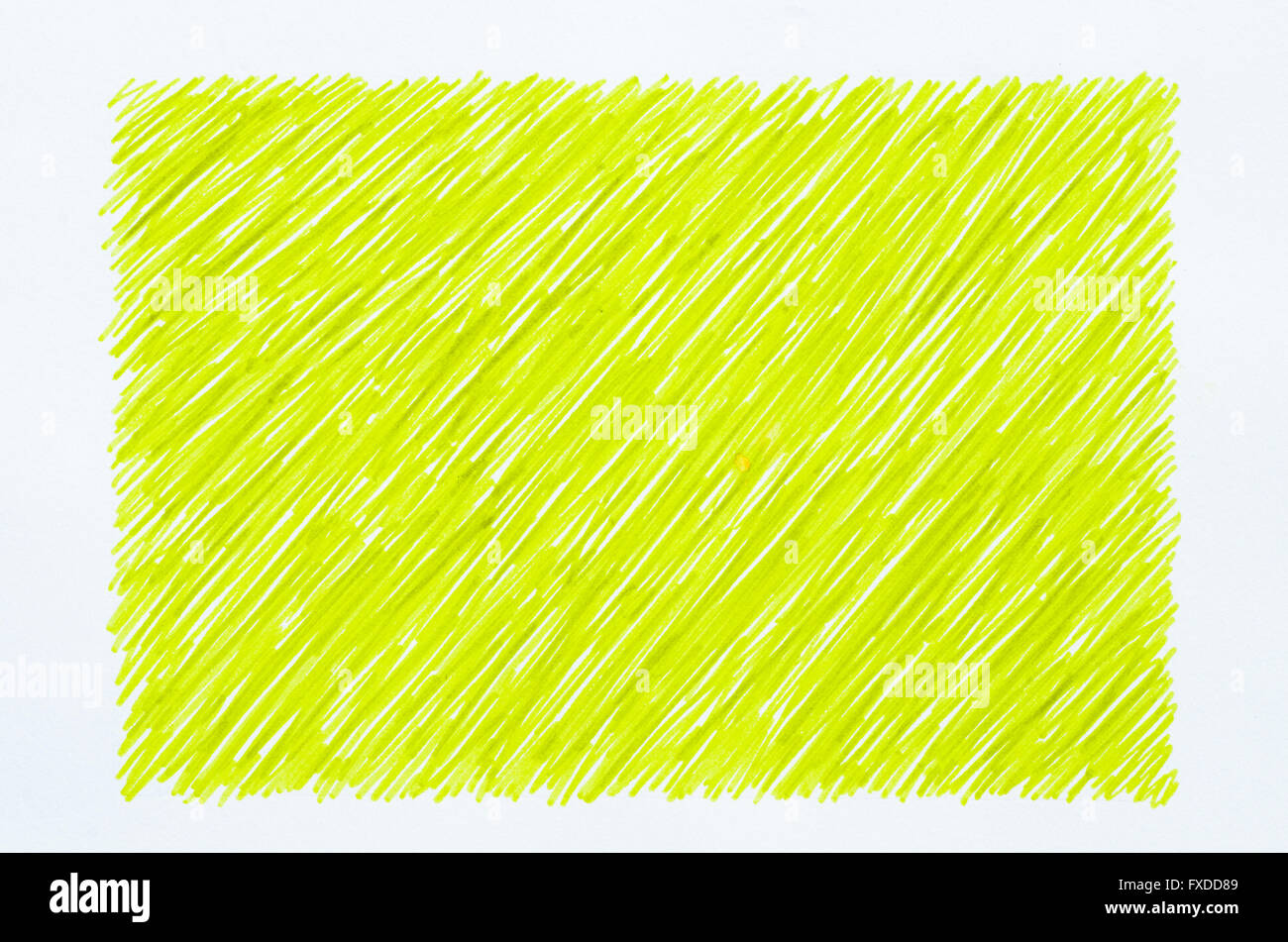 green marker doodles on white paper background Stock Photo - Alamy