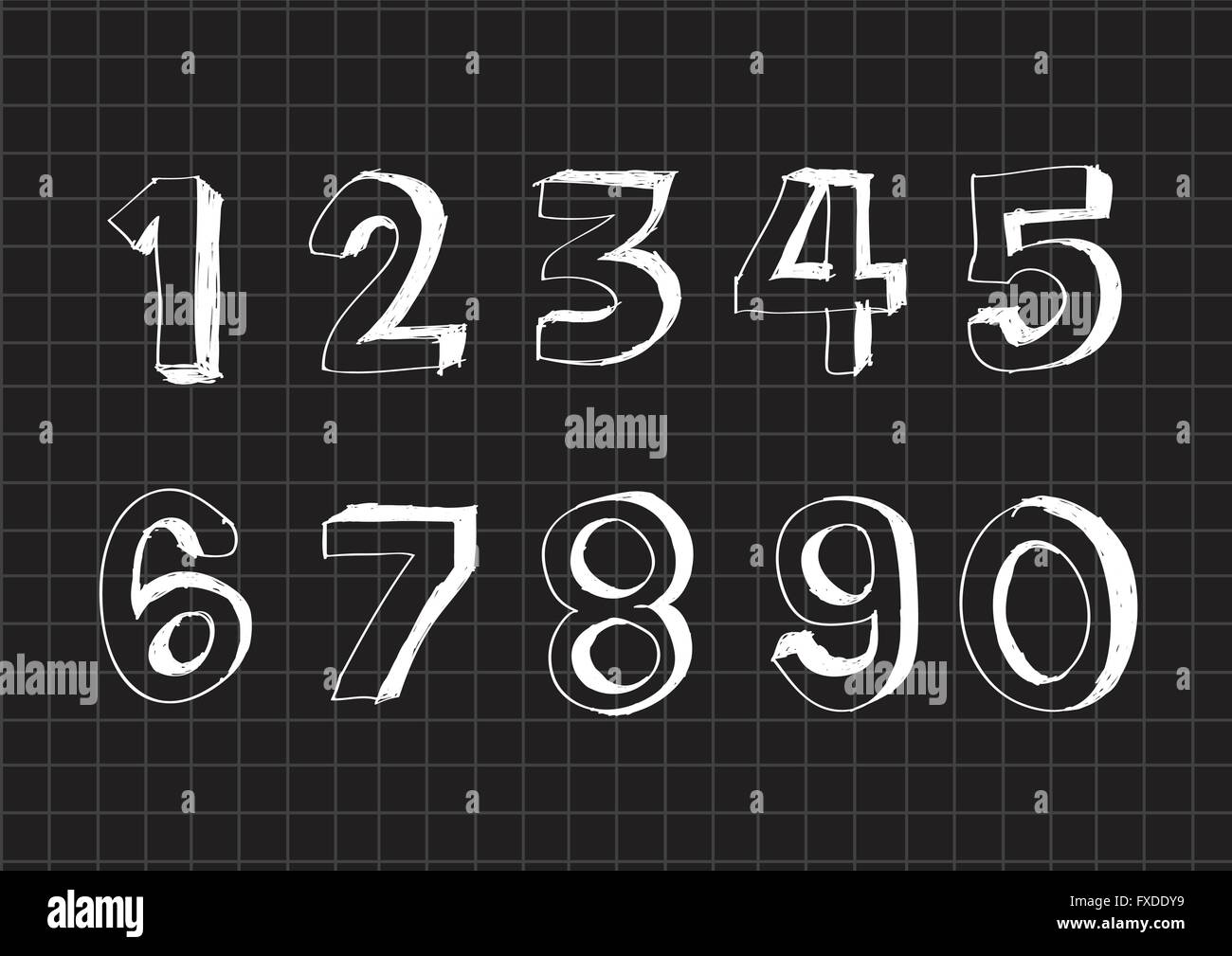 Number two pencil Stock Vector Images - Alamy