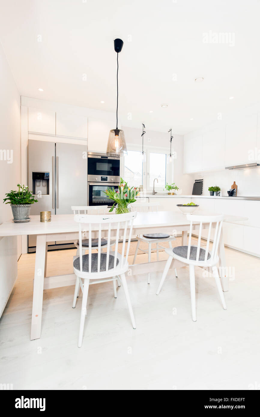 kitchen interior fancy kitchen Stock Photo - Alamy