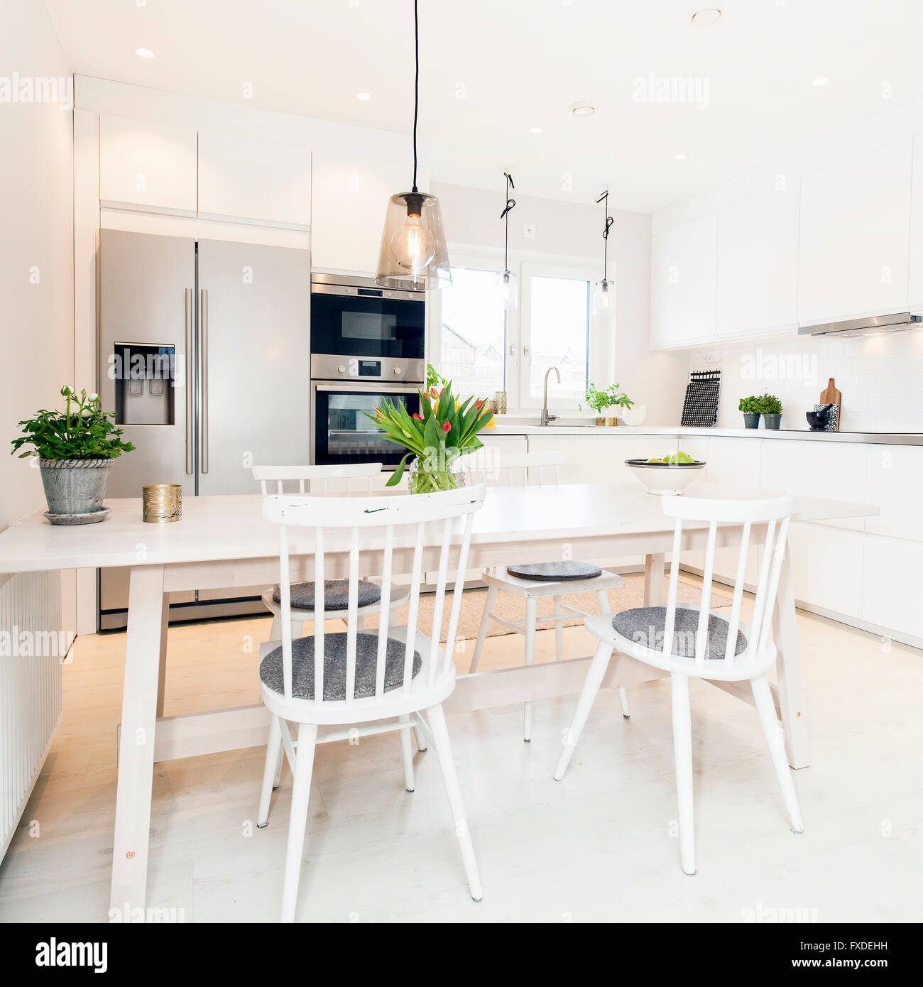 Stylish scandinvaian interior hi-res stock photography and images - Alamy