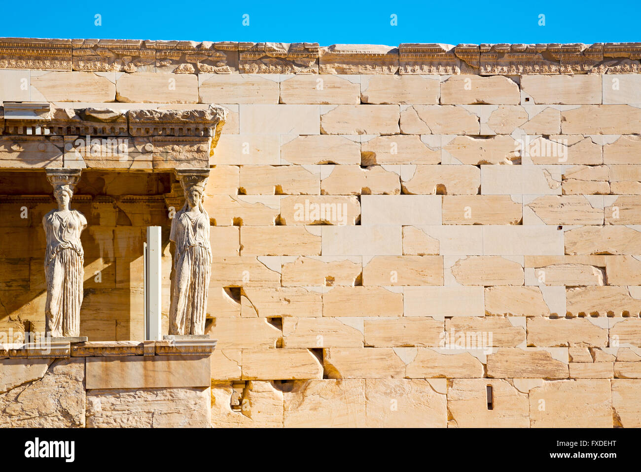 in greece the old architecture and historical place parthenon athens ...